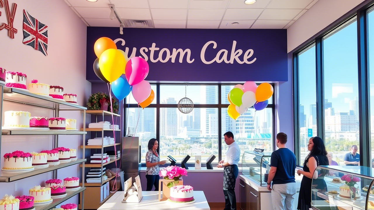 Custom Cakes Los Angeles California Luxury Cakes