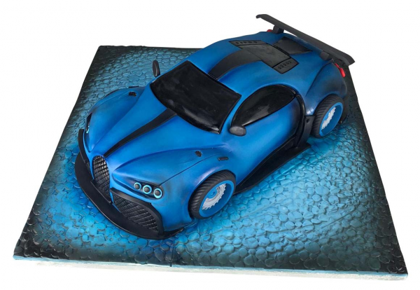 bugatti-sport-car-cake - customcakesbakeryusa